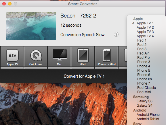 Comment convertir une vidéo sur Mac avec Smart Converter ...