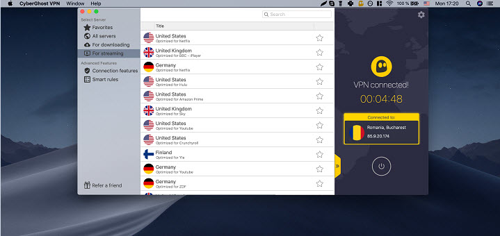 Le nouveau Cyberghost 7 est disponible - Logicielmac.com